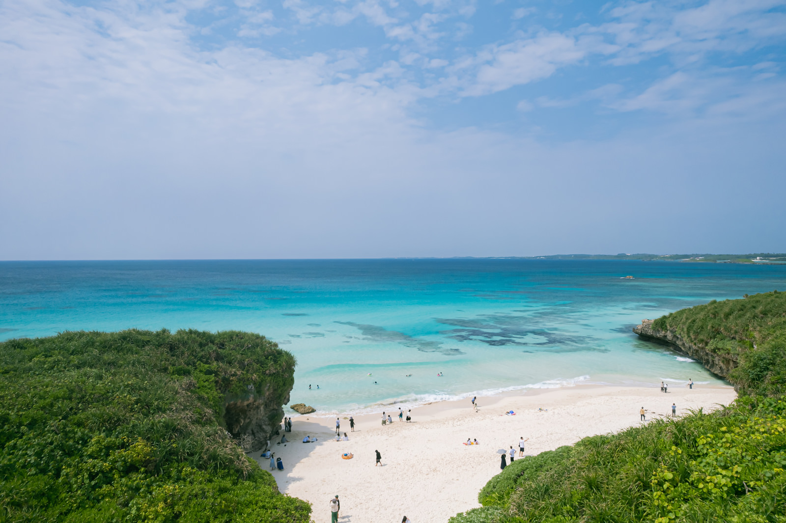 夏休みの海水浴ビーチの楽園の無料写真素材 Id86215｜ぱくたそ